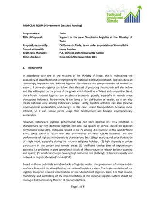 PROPOSAL FORM-(Government Executed Funding) | DOCX