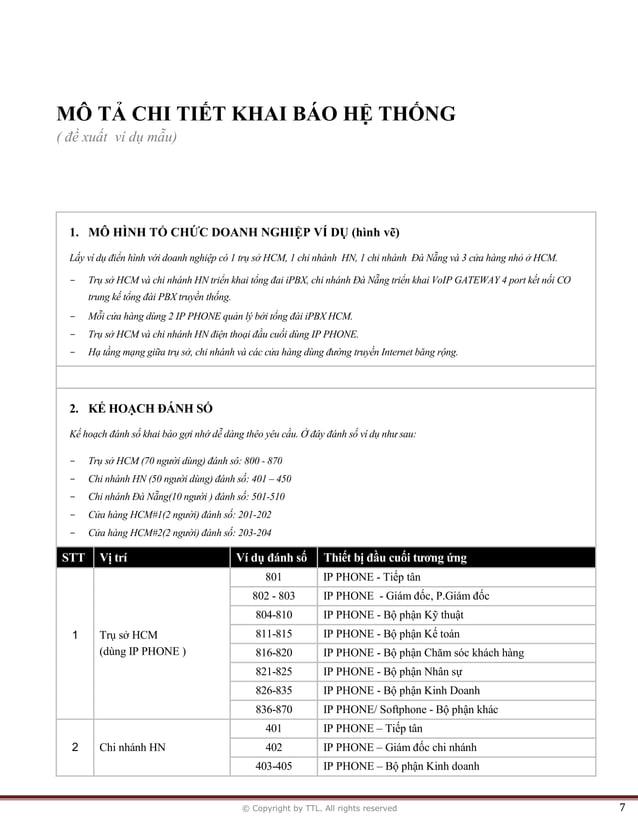 Proposal Voip PBX | PDF