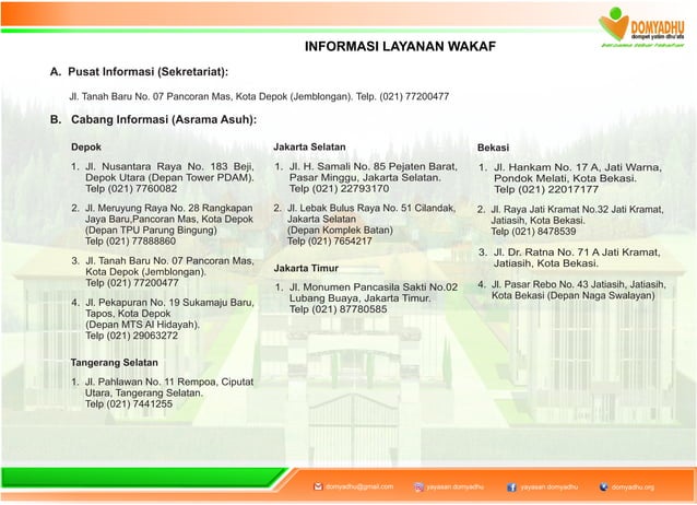 Proposal wakaf | PDF