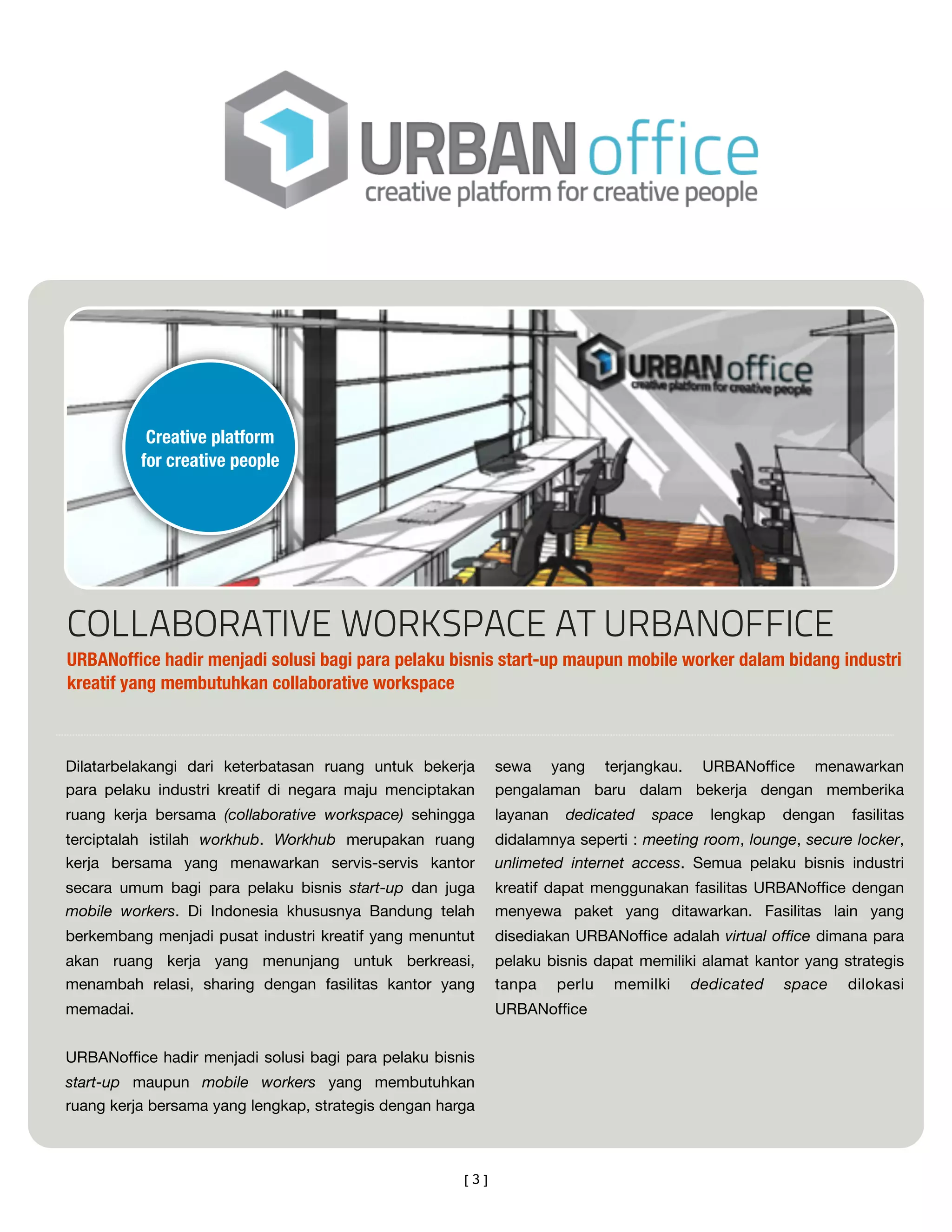 Proposal Collaborative Workplace | PDF