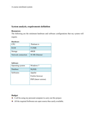Proposal with sdlc | PDF