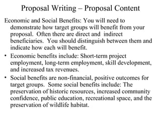 Proposal writing | PPT