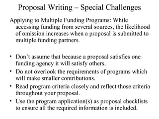 Proposal writing | PPT