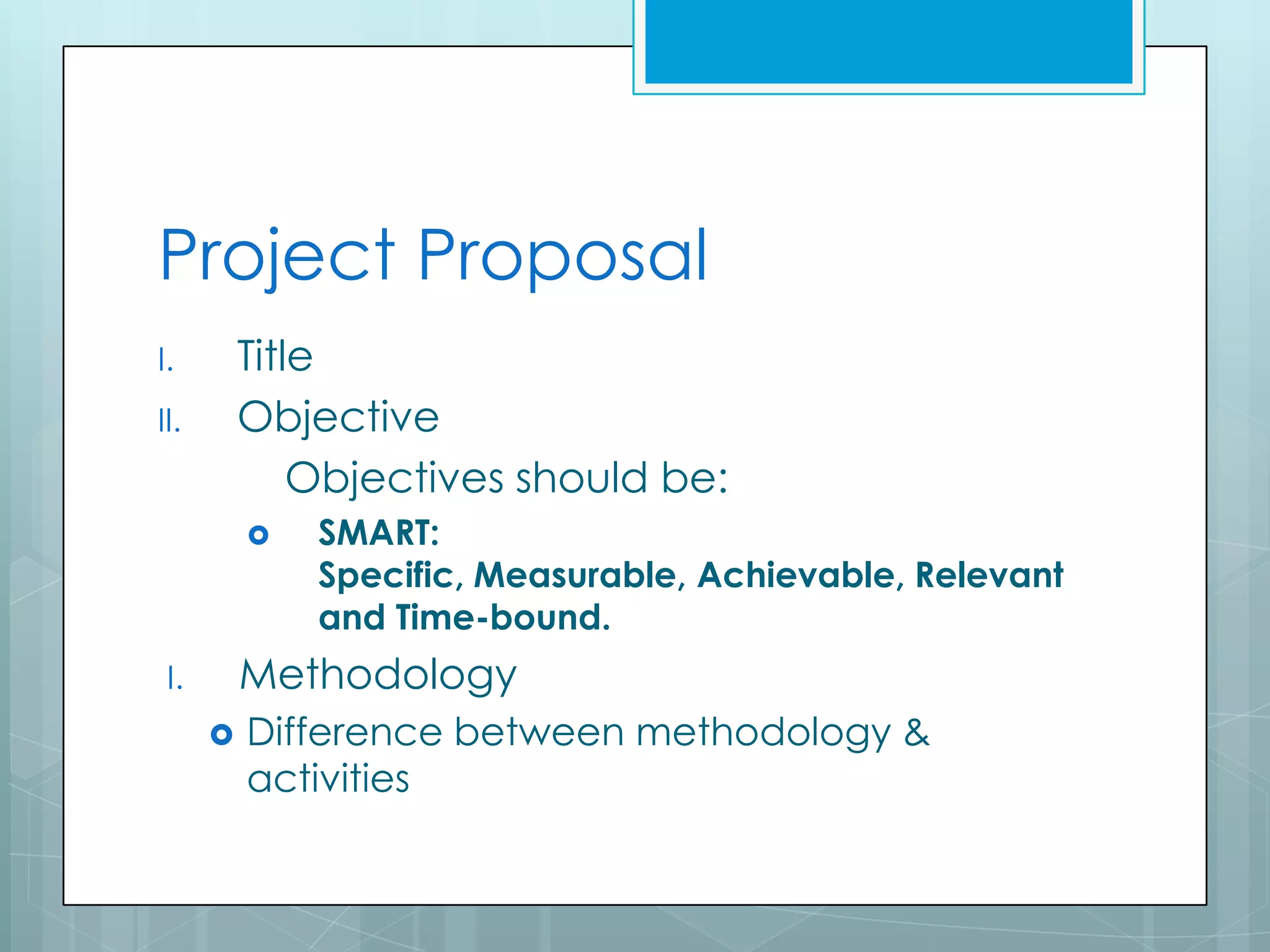 Proposal writing | PPTX