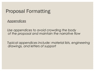 Proposal writing | PPT