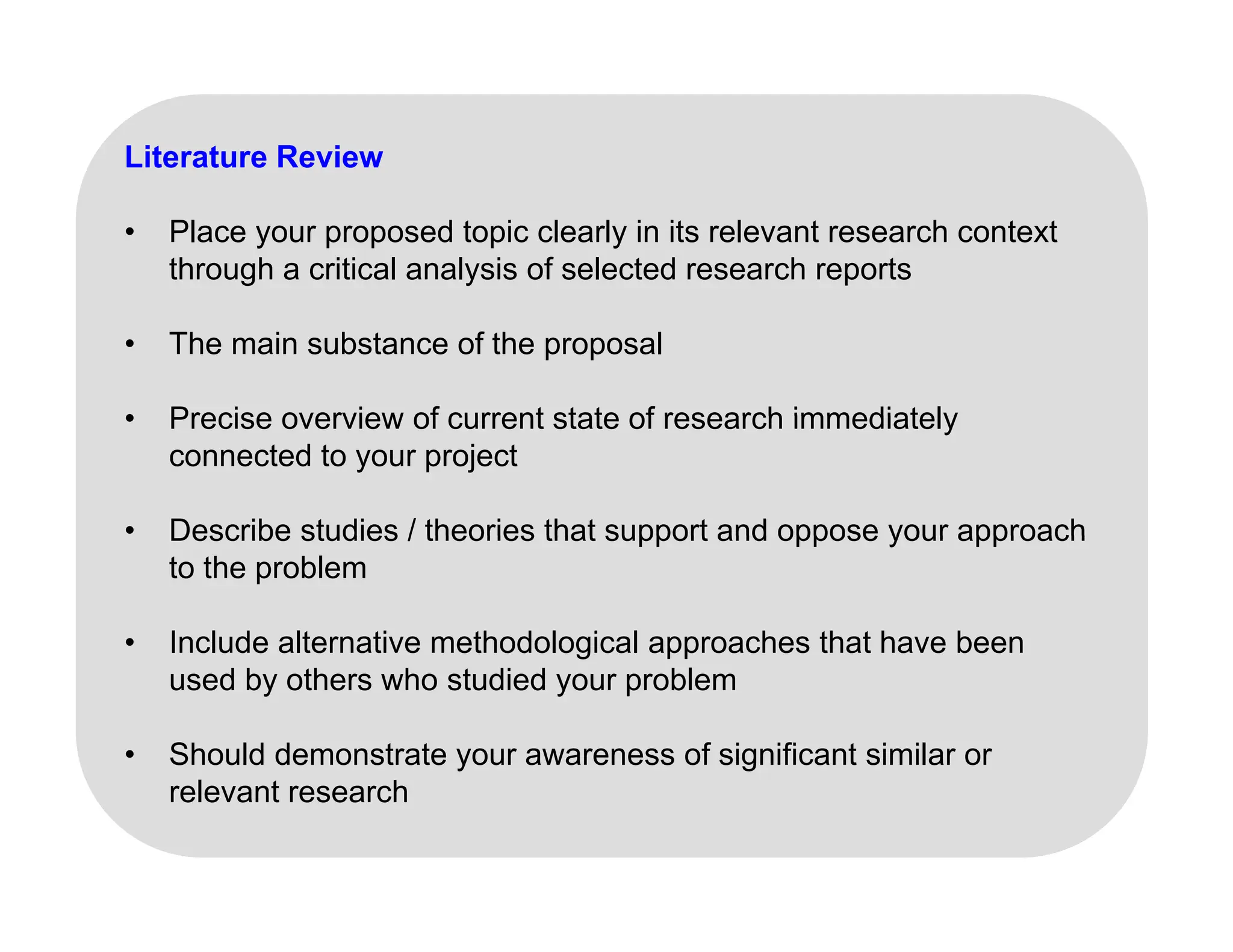 Guideline for research/case study proposal for master students | PDF