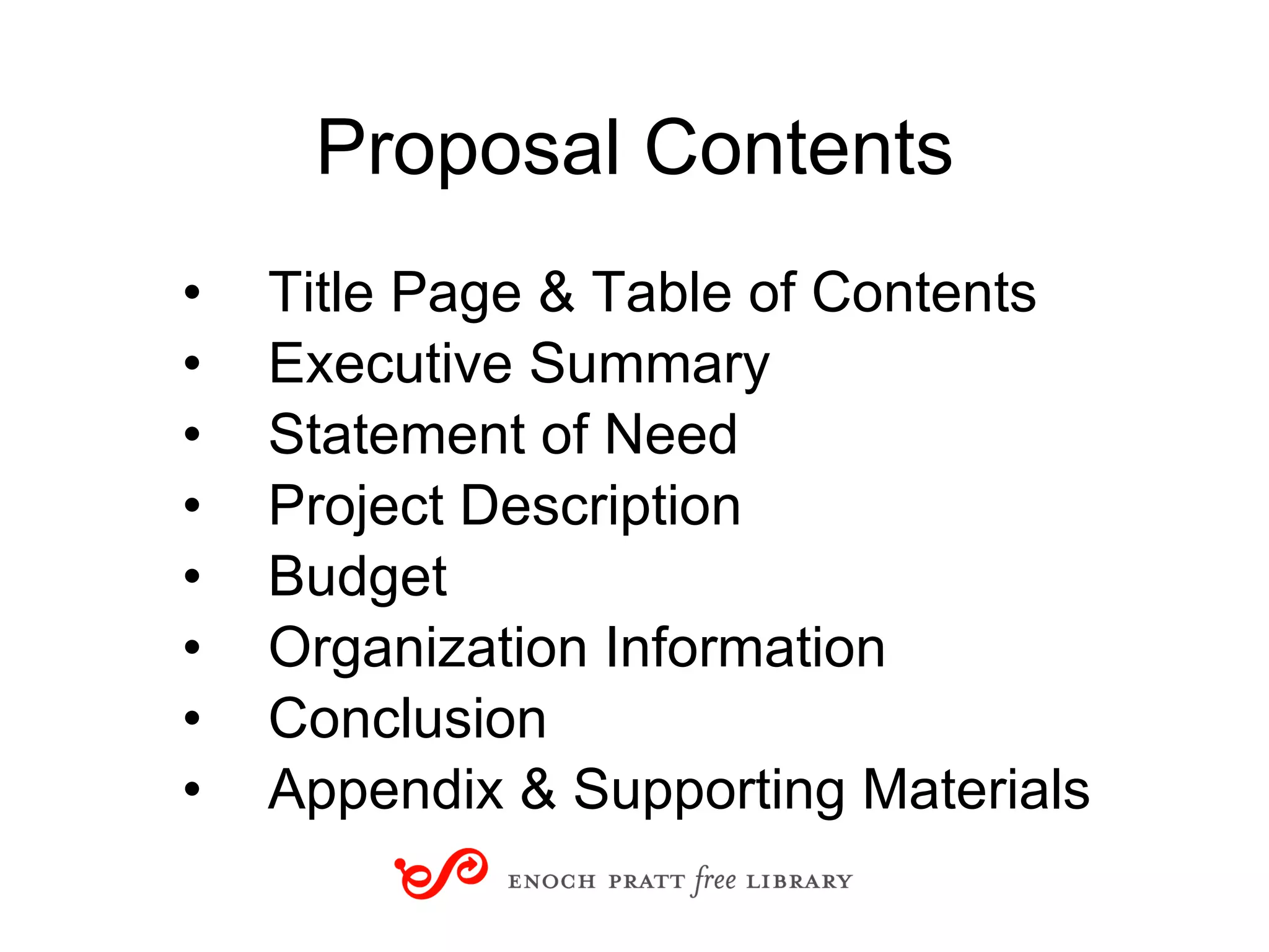 Proposal Writing Basics10.08