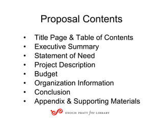 Proposal Writing Basics10.08