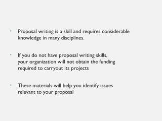 proposal writing introduction and steps.ppt