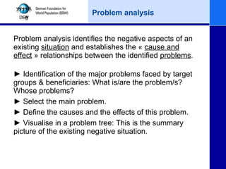 Proposal writing resource the logframe approach | PPT