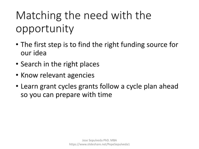 Effective Proposal Writing | PPTX