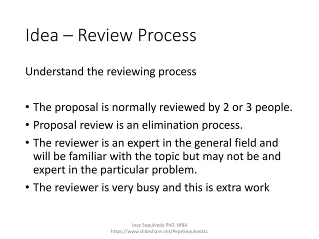 Effective Proposal Writing | PPTX