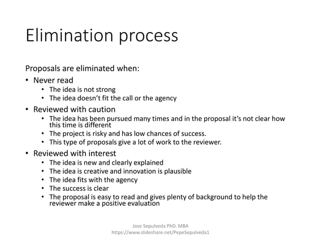 Effective Proposal Writing | PPTX