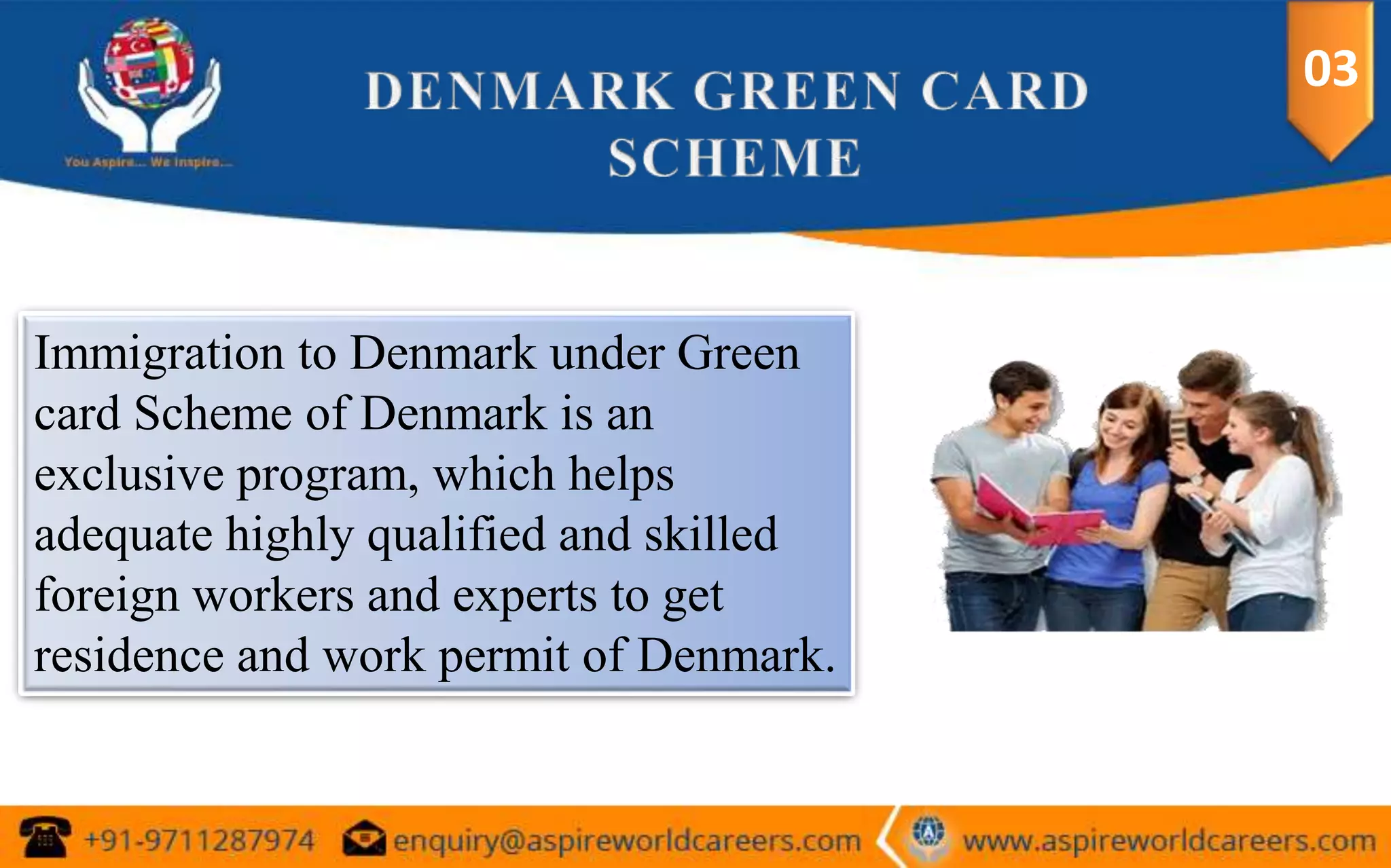 Benefits of Denmark Green Card Scheme | PPTX