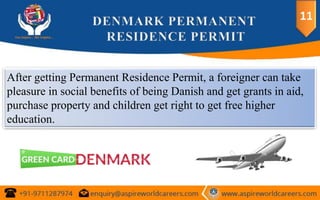 Benefits of Denmark Green Card Scheme | PPTX
