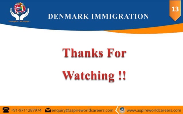 Benefits of Denmark Green Card Scheme | PPTX