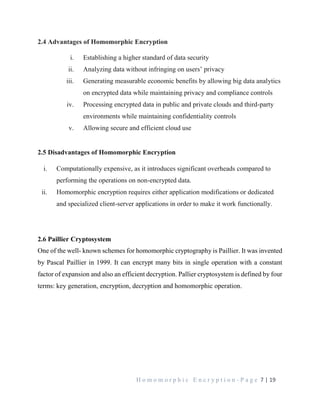 APPLICATION OF HOMOMORPHIC ENCRYPTION ALGORITHM IN ELECTRONIC VOTING ...