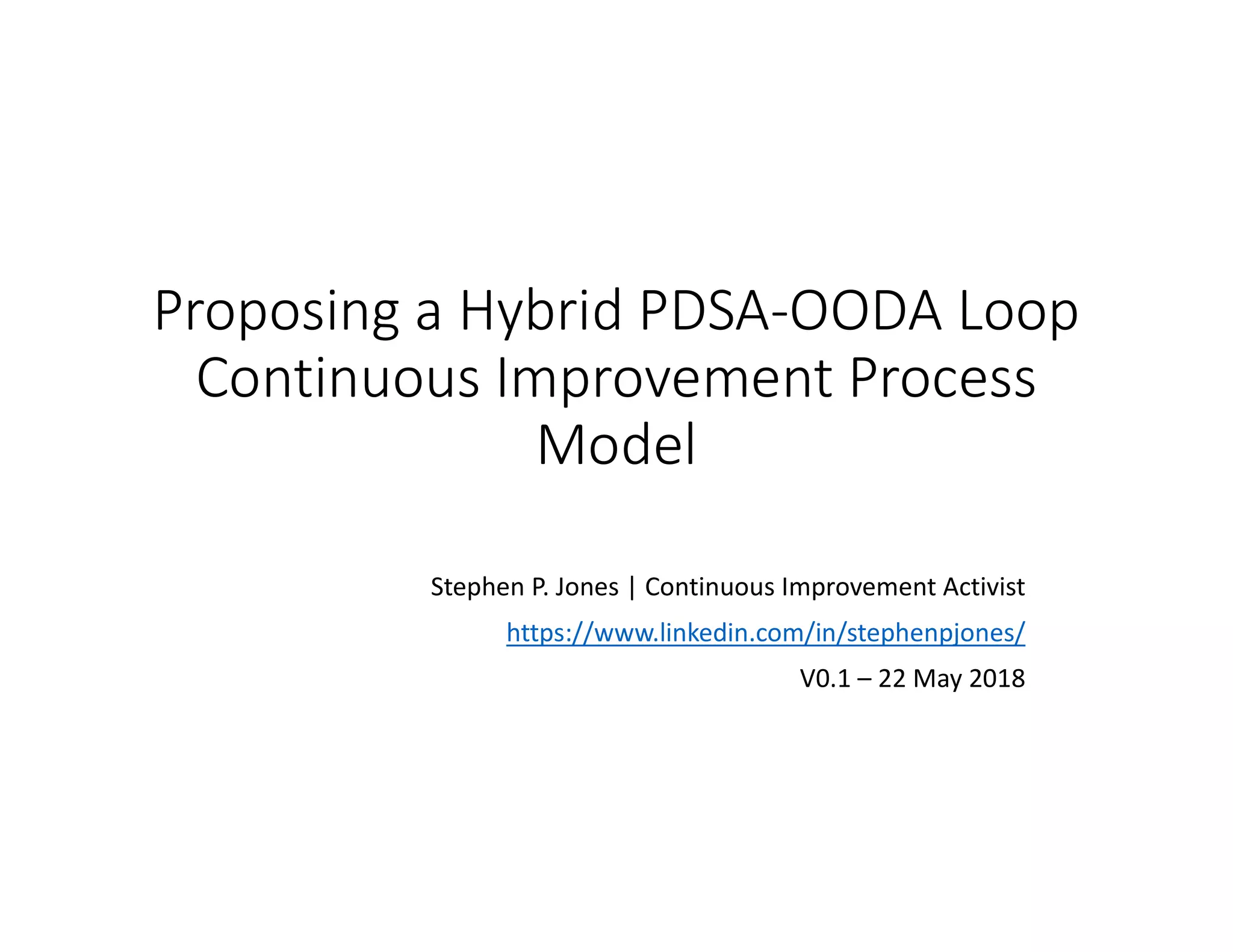 Proposed deming boyd learning cycle | PPT