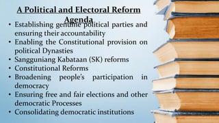 Proposed Electoral Reform Act | PPT