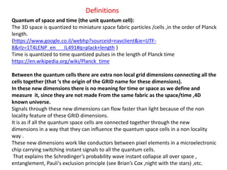 Proposed experiments to prove the grid dimensions theory | PPT
