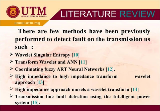 Proposed Fault Detection On Overhead Transmission Line Using Particle Swarm Optimization Ppt