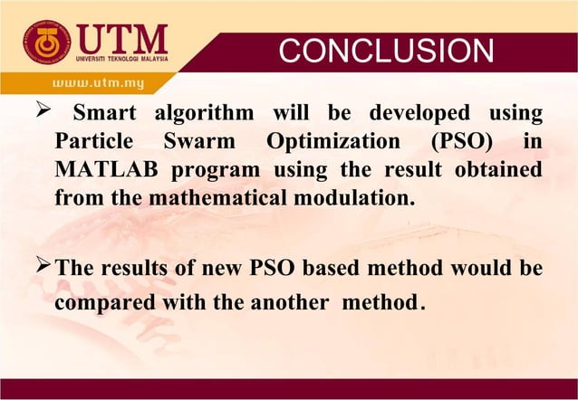 Proposed Fault Detection On Overhead Transmission Line Using Particle Swarm Optimization Ppt
