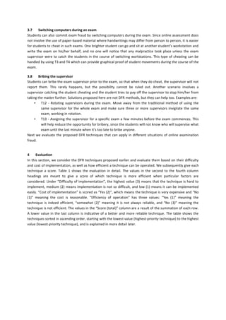 Proposed high level solutions to counter online examination fraud using ...