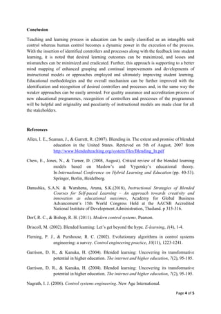 Blended Learning: A New Model | PDF