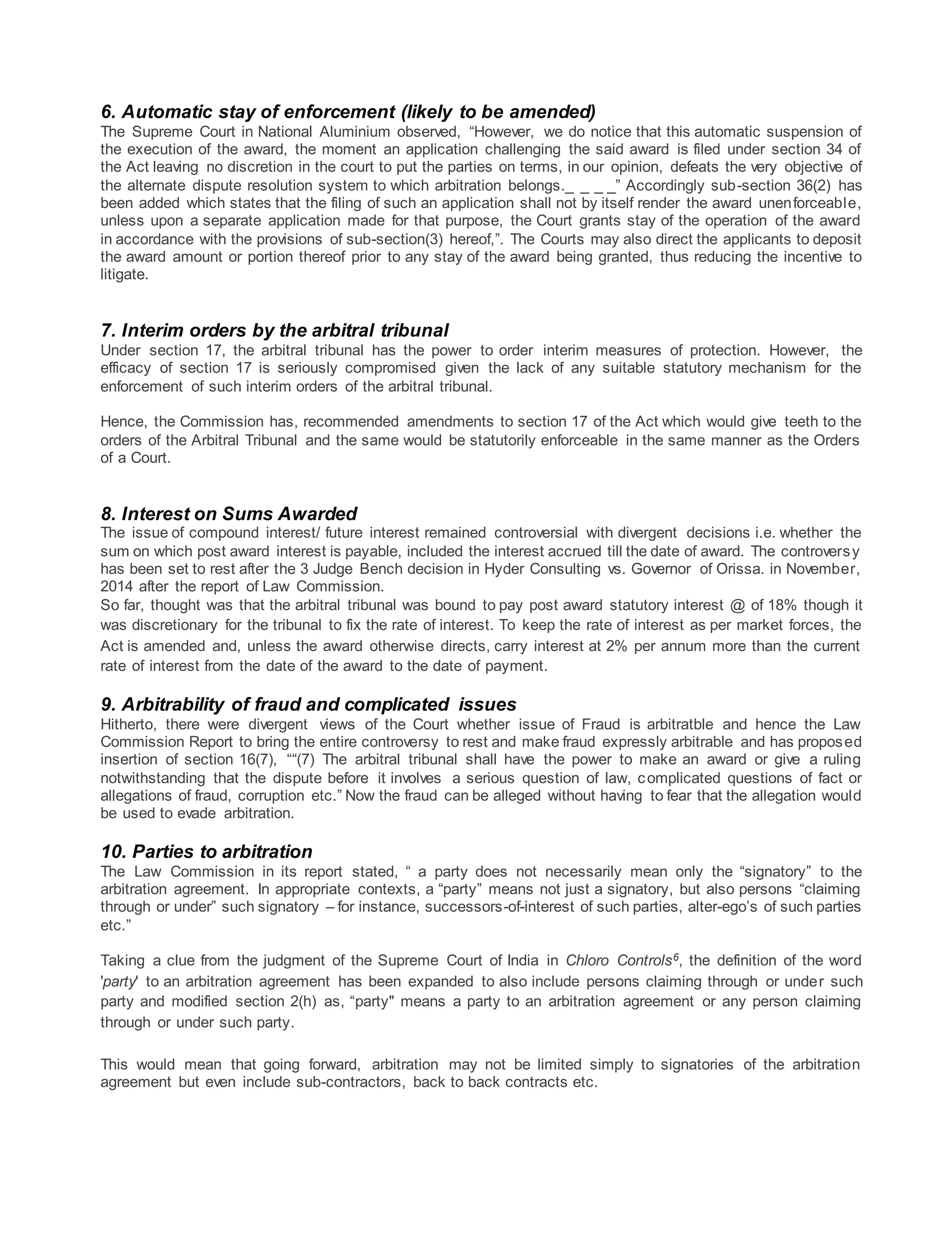 Proposed radical changes a & c 1996 | DOCX