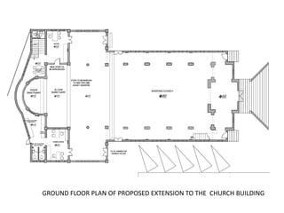 Proposed renovations and additions to church building. | PDF