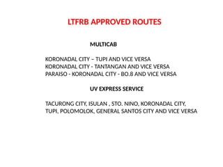 PROPOSED TRANSPORT ROUTE PLAN OF UTODCO2.pptx