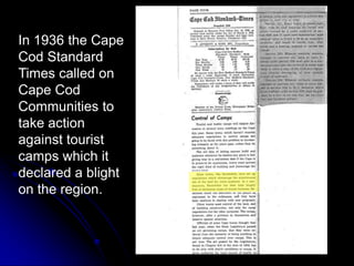 Proposed seasonal tourist zoning | PPT | Developmental Sites | Real Estate