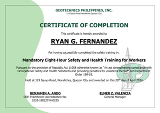 Proposed Template for Mandatory Safety Training Certificate 20240429.pdf