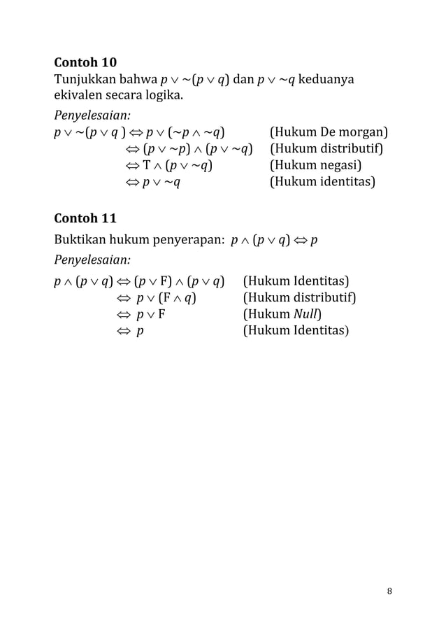 Proposisi Logika Informatika | PDF