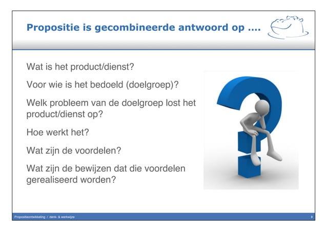 Hoe ontwikkel ik een propositie? | PDF
