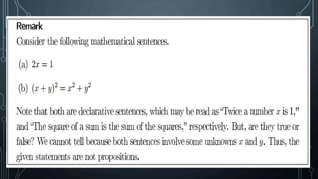 Proposition | PPTX | Science