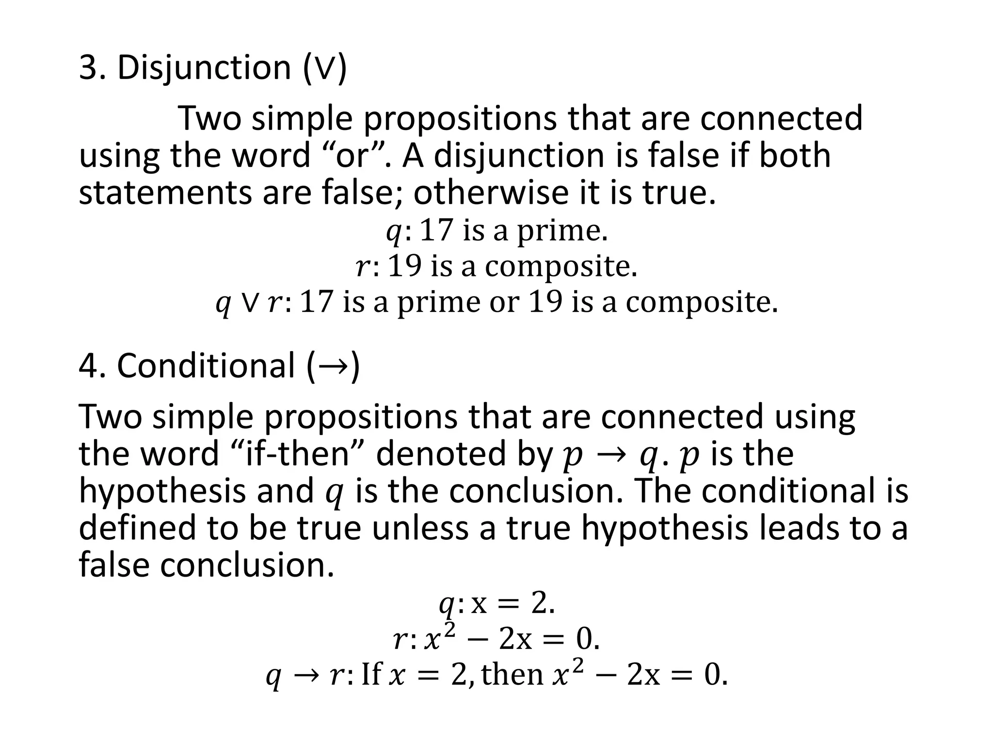 Proposition (Logic) | PPTX