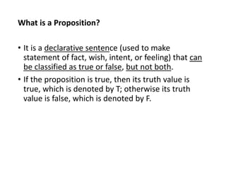 Proposition (Logic) | PPT