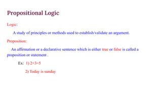 Propositional Calculus-Discrete Mathematics | PPT