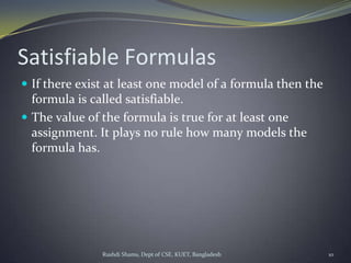 Propositional logic | PPTX
