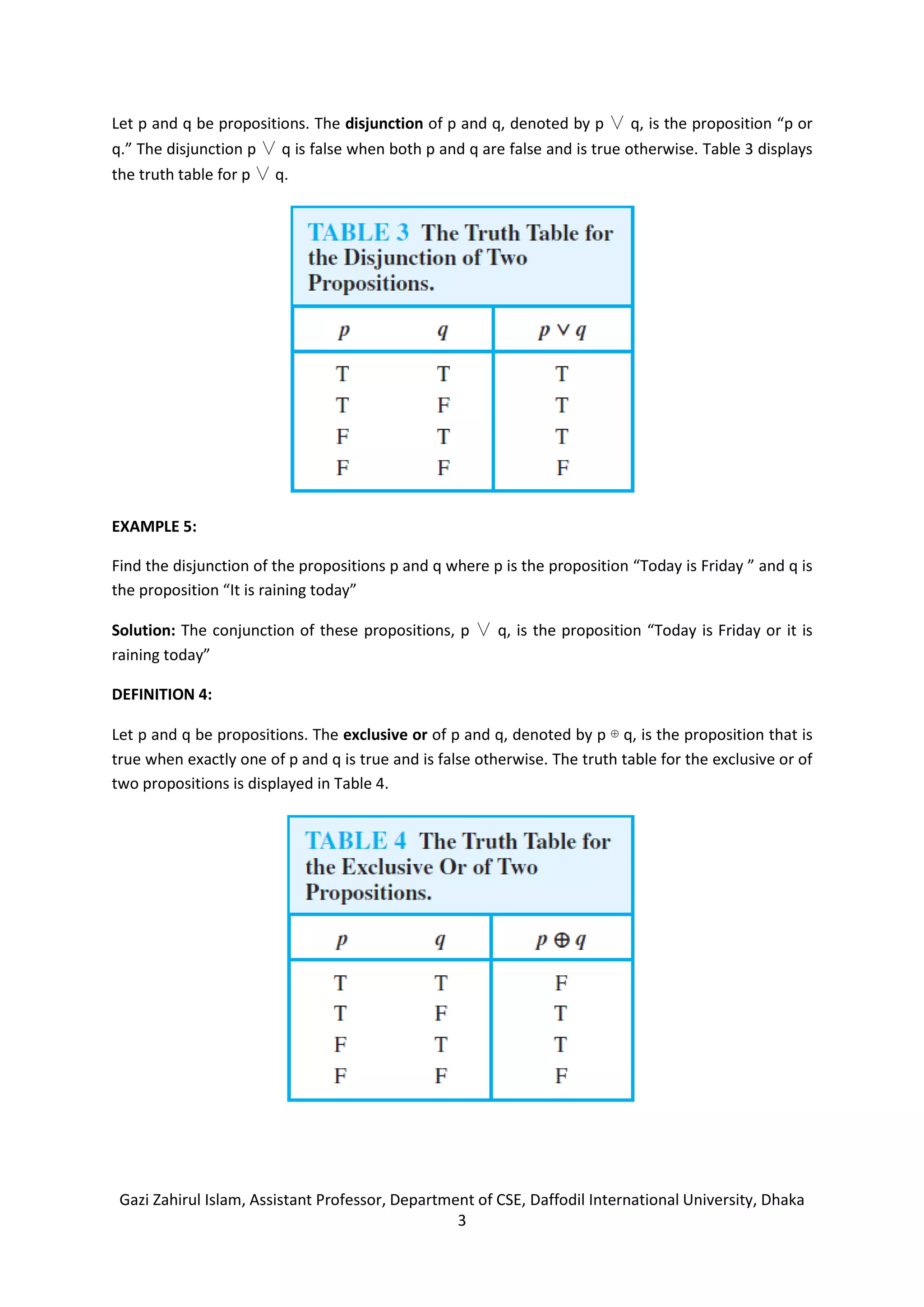 Propositional logic | PDF