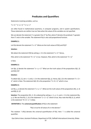Propositional logic | PDF