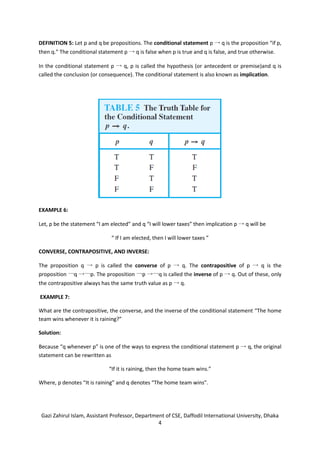 Propositional logic | PDF