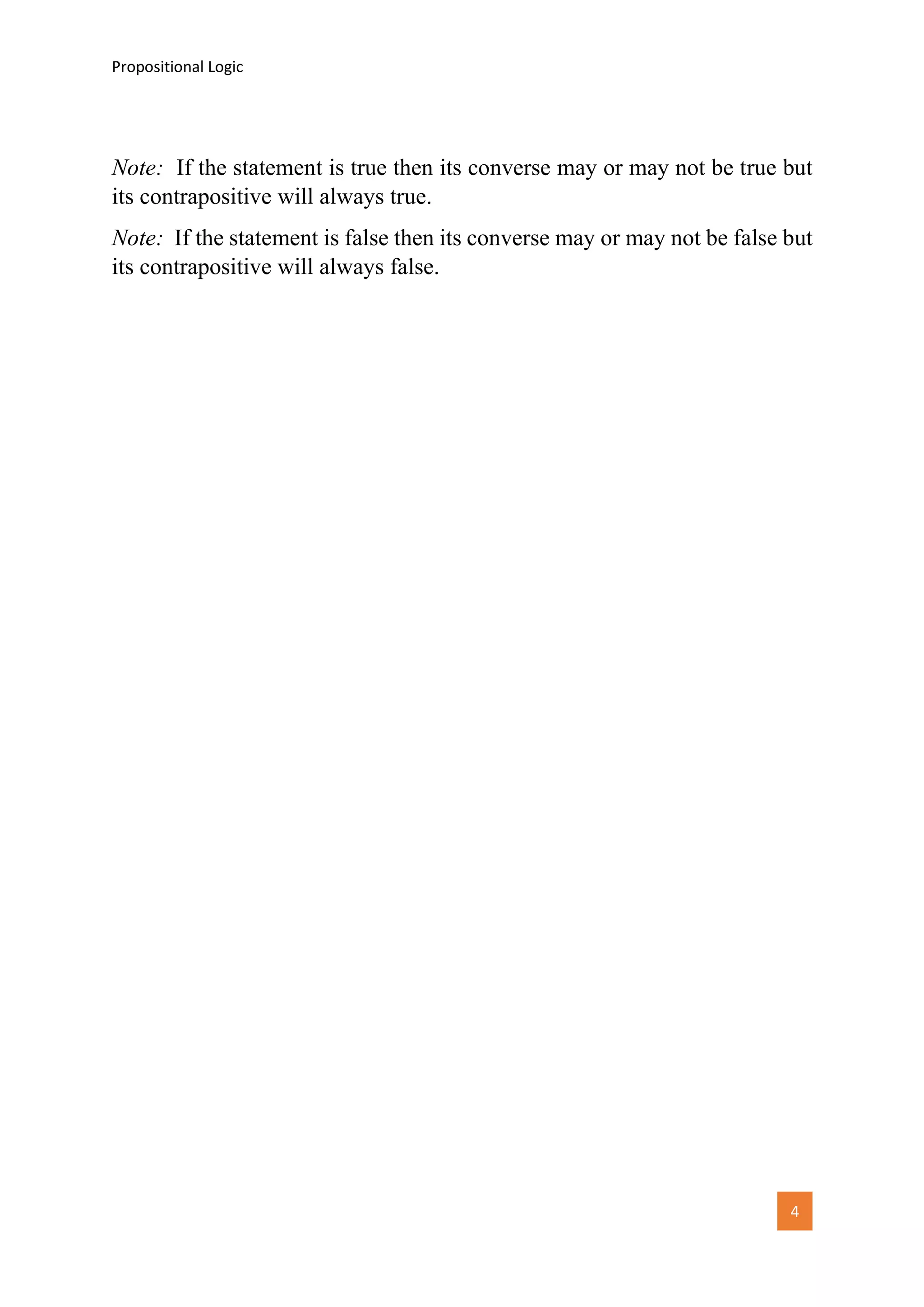 Propositional logic | PDF