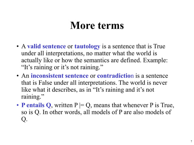 Propositional Logic, Truth Table, Compound Proposition | PPT