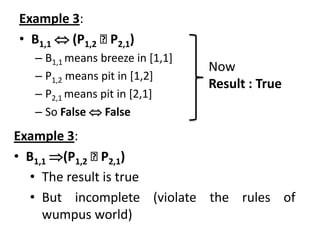 Propositional logic & inference | PPTX