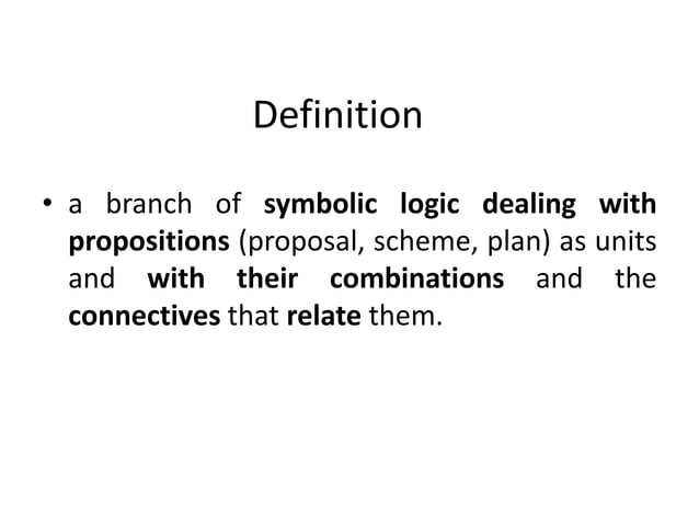 Propositional logic & inference | PPTX
