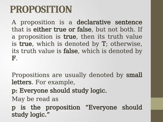 PROPOSITIONAL LOGIC , SYLLOGISMS AND FALLACIES.pptx
