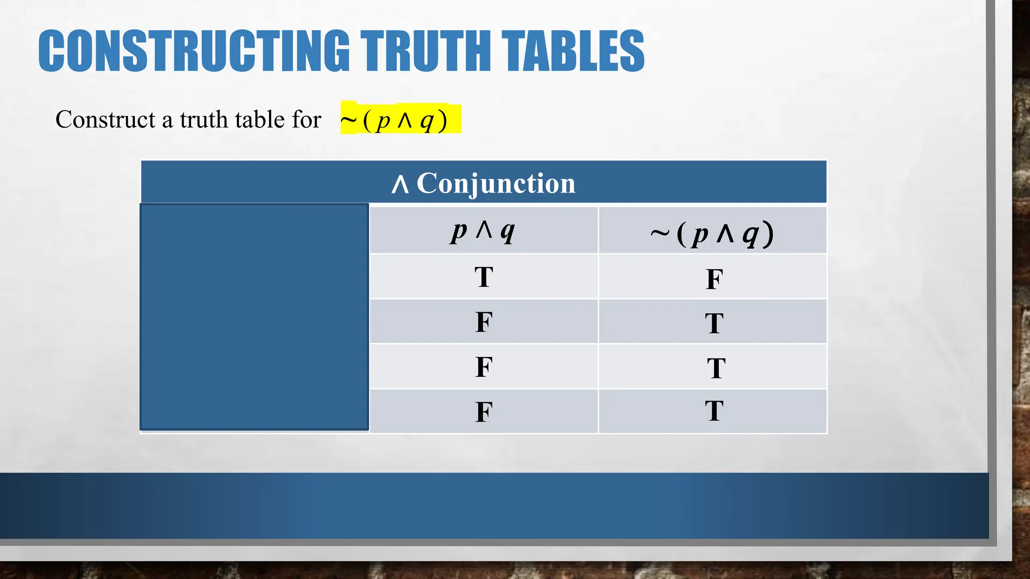 proposition, truth tables and tautology.pptx