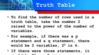 proposition, truth tables and tautology.pptx